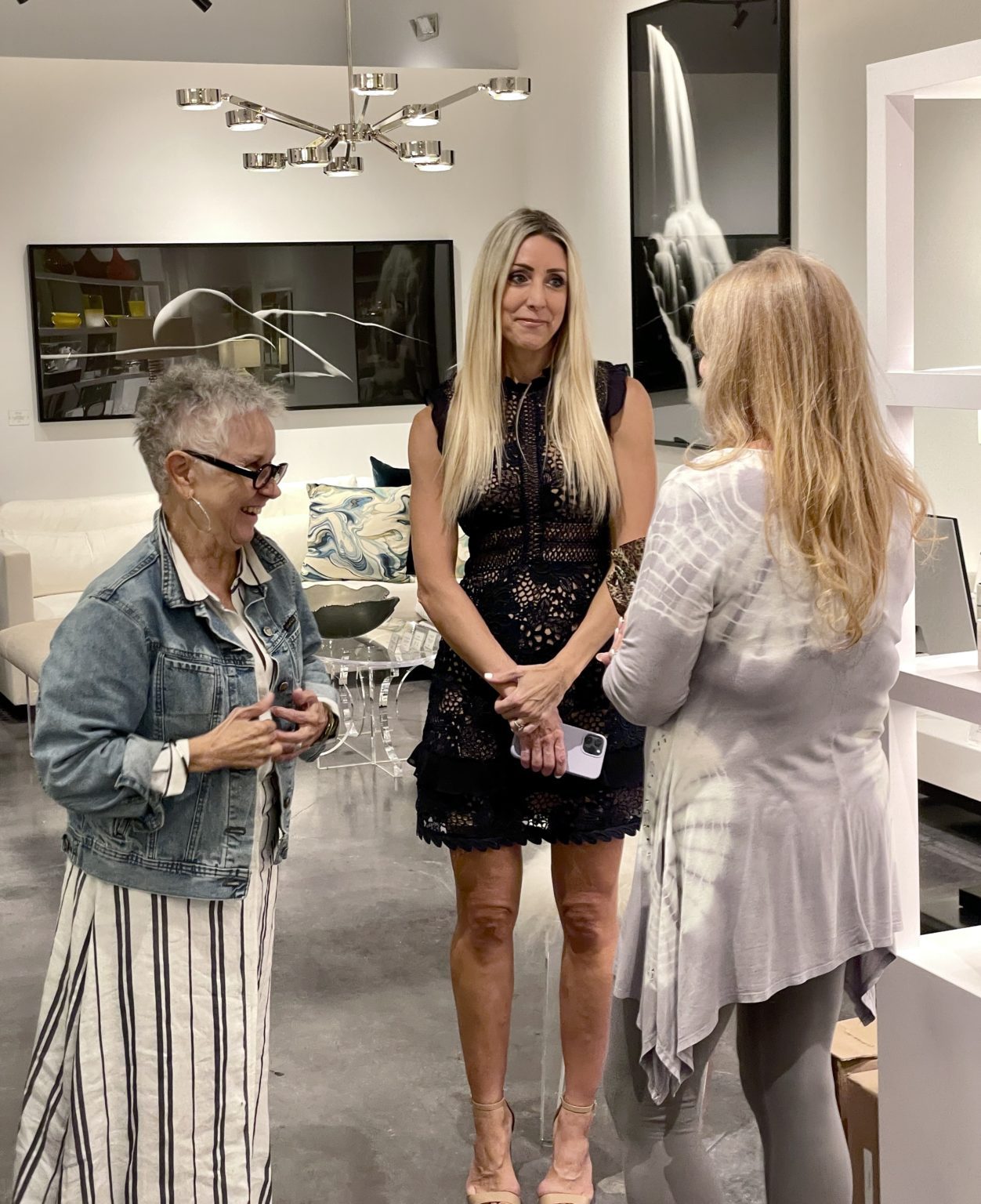 Allison Paladino at the Inside Out Showroom with Florida Design ...